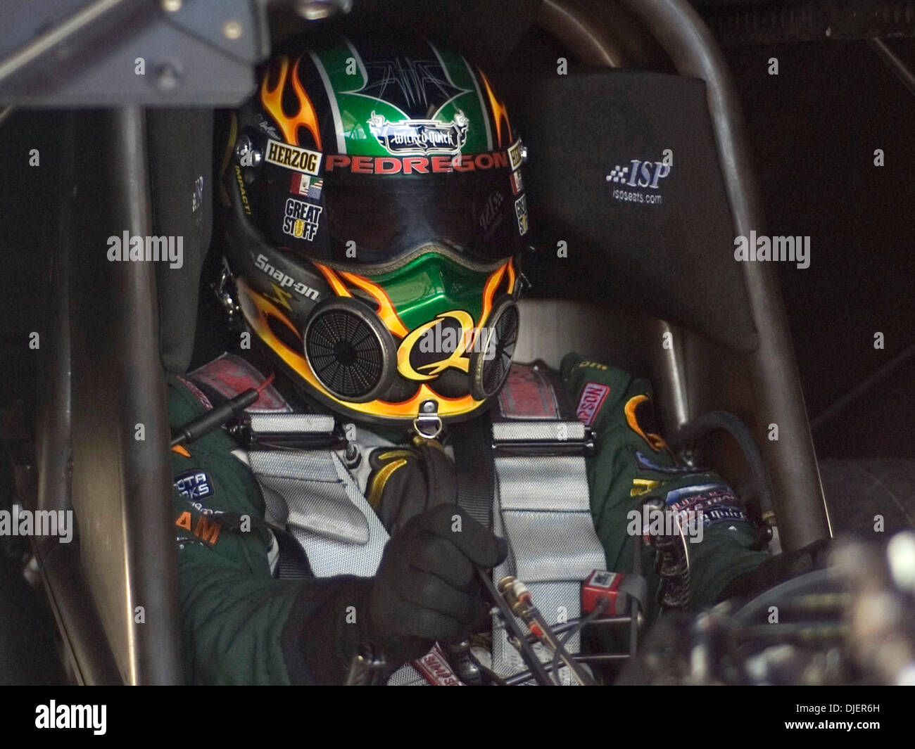 Oct 07, 2007 - Dinwiddie, VA, USA - TONY PEDREGON, NHRA Funny Car ...