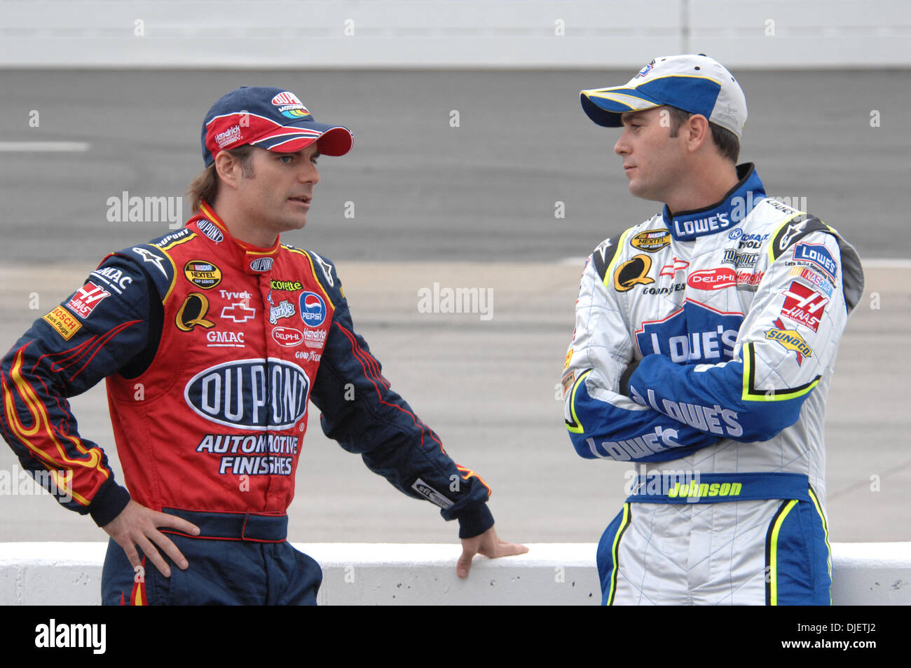 Jeff gordon jimmie johnson hi-res stock photography and images - Alamy