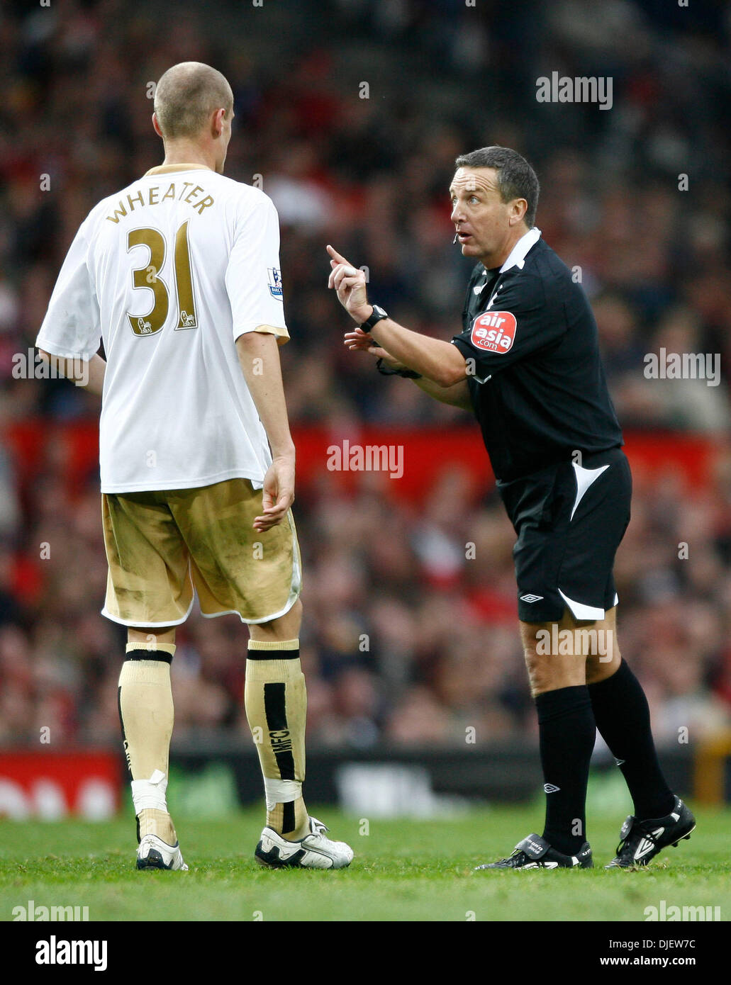 Which referee alan wiley did not give hi-res stock photography and ...