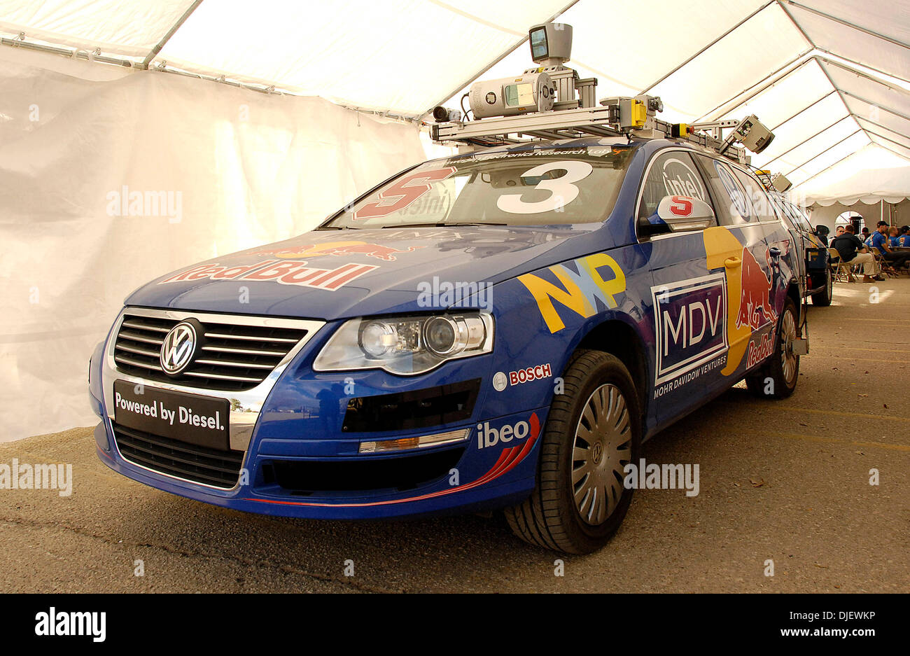October 29, 2007; Victorville, CA, USA; 'JUNIOR,' an autonomous ground ...