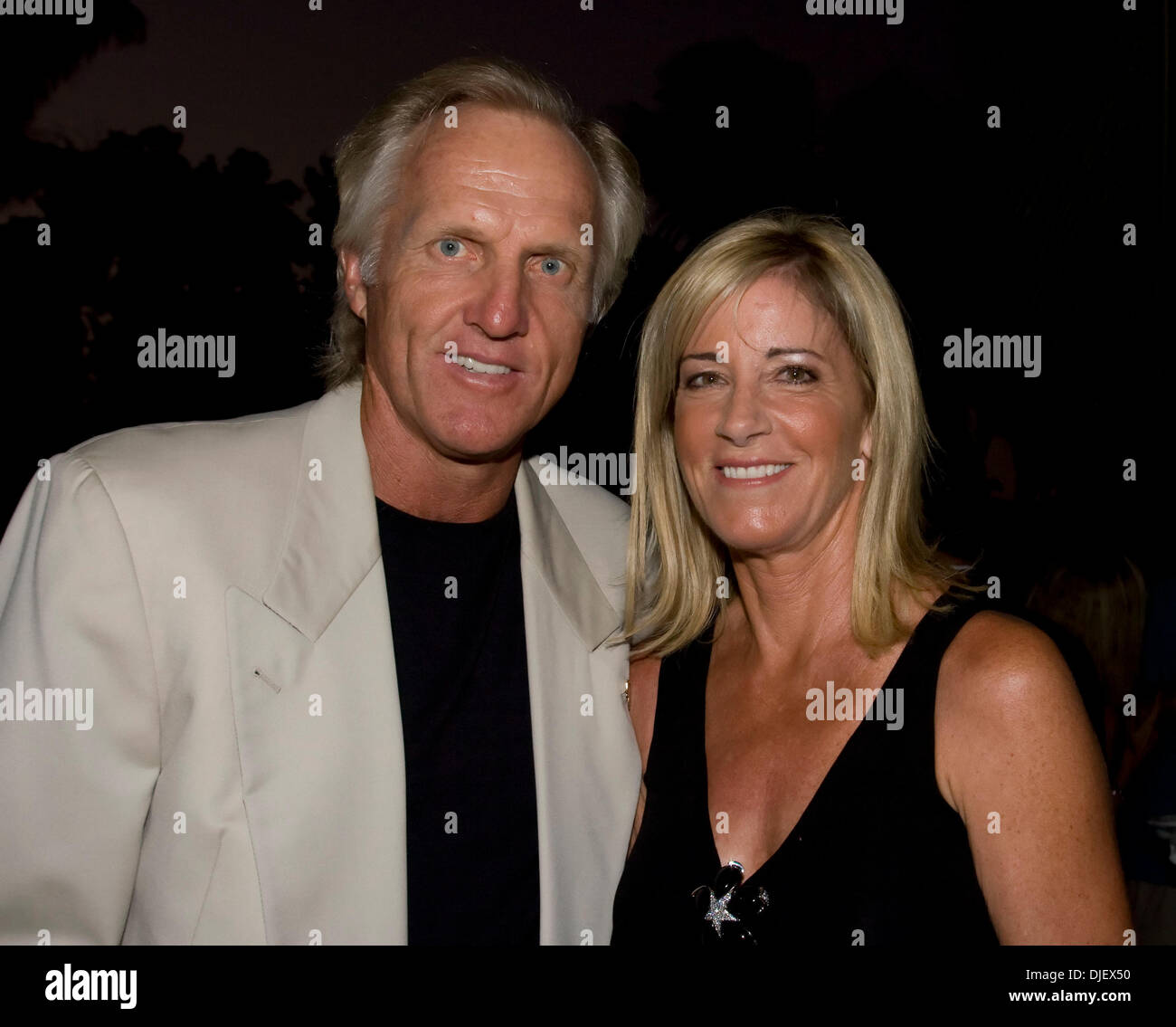 Nov 02, 2007 - Boca Raton, Florida, USA - GREG NORMAN and CHRIS EVERT ...