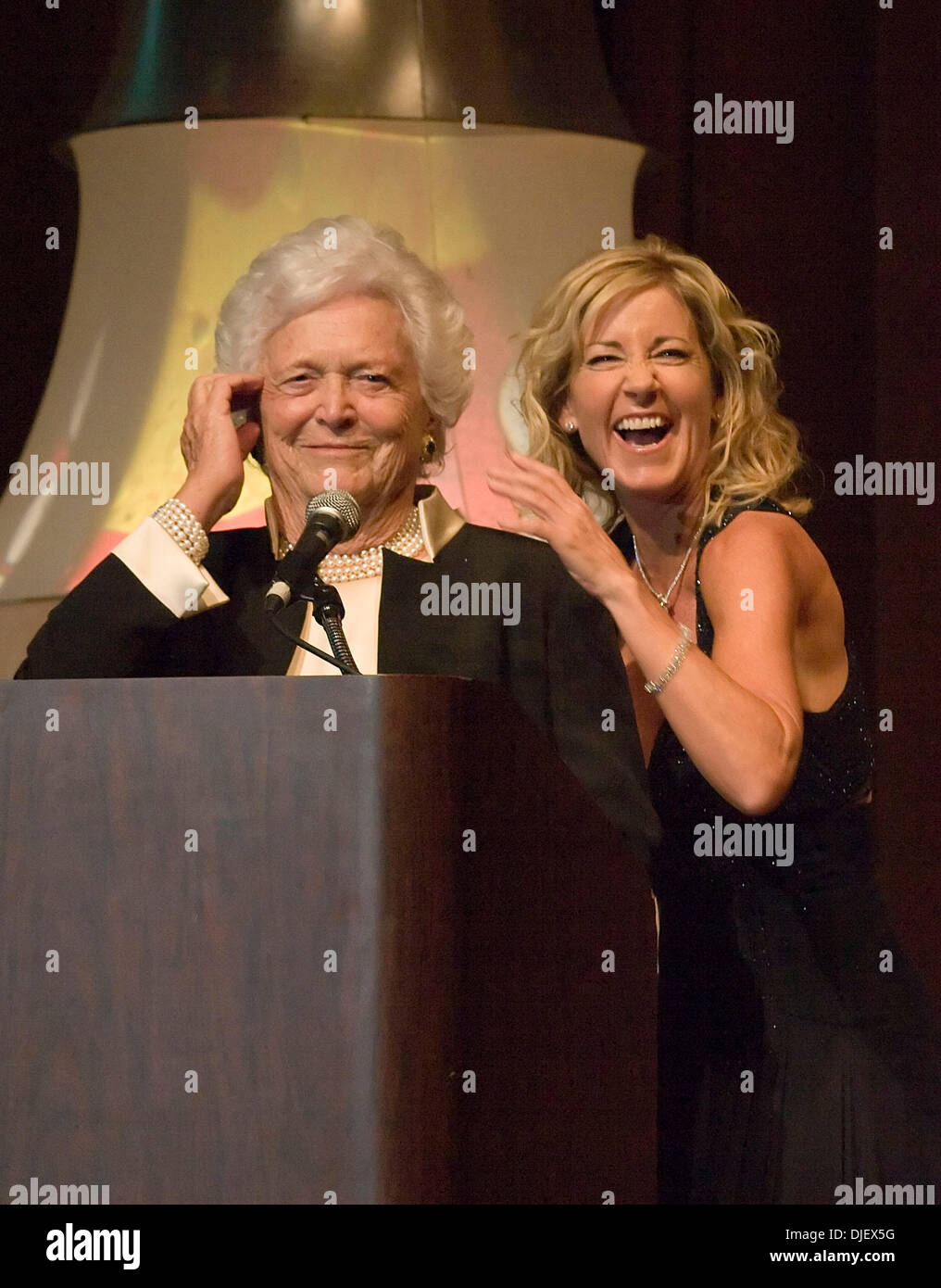 Nov 02, 2007 - Boca Raton, Florida, USA - BARBARA BUSH and CHRIS EVERT ...