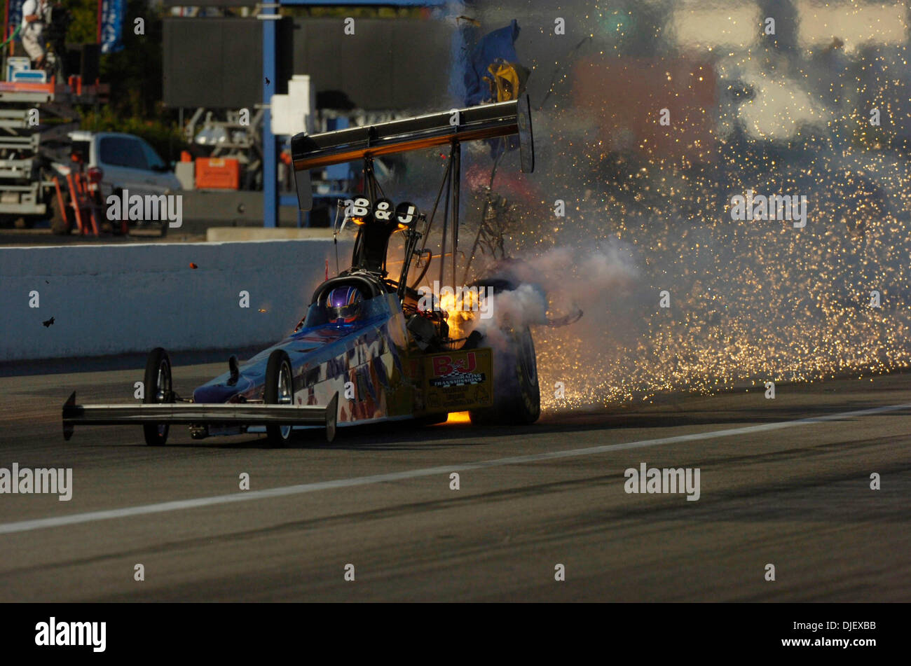 Nhra Drag Racing Explosion