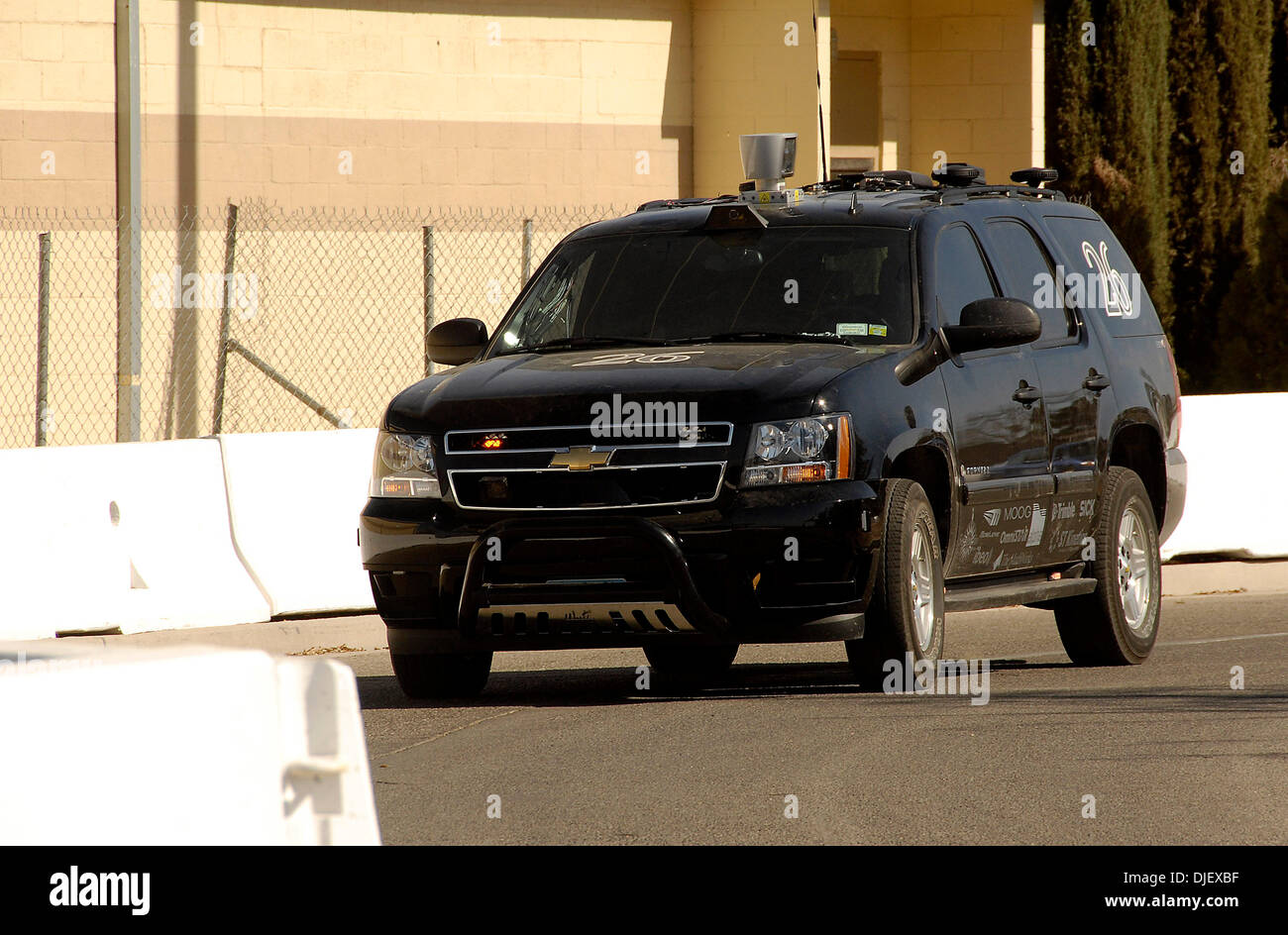 November 03, 2007; Victorville, CA, USA; 'SKYNET,' an autonomous ground ...