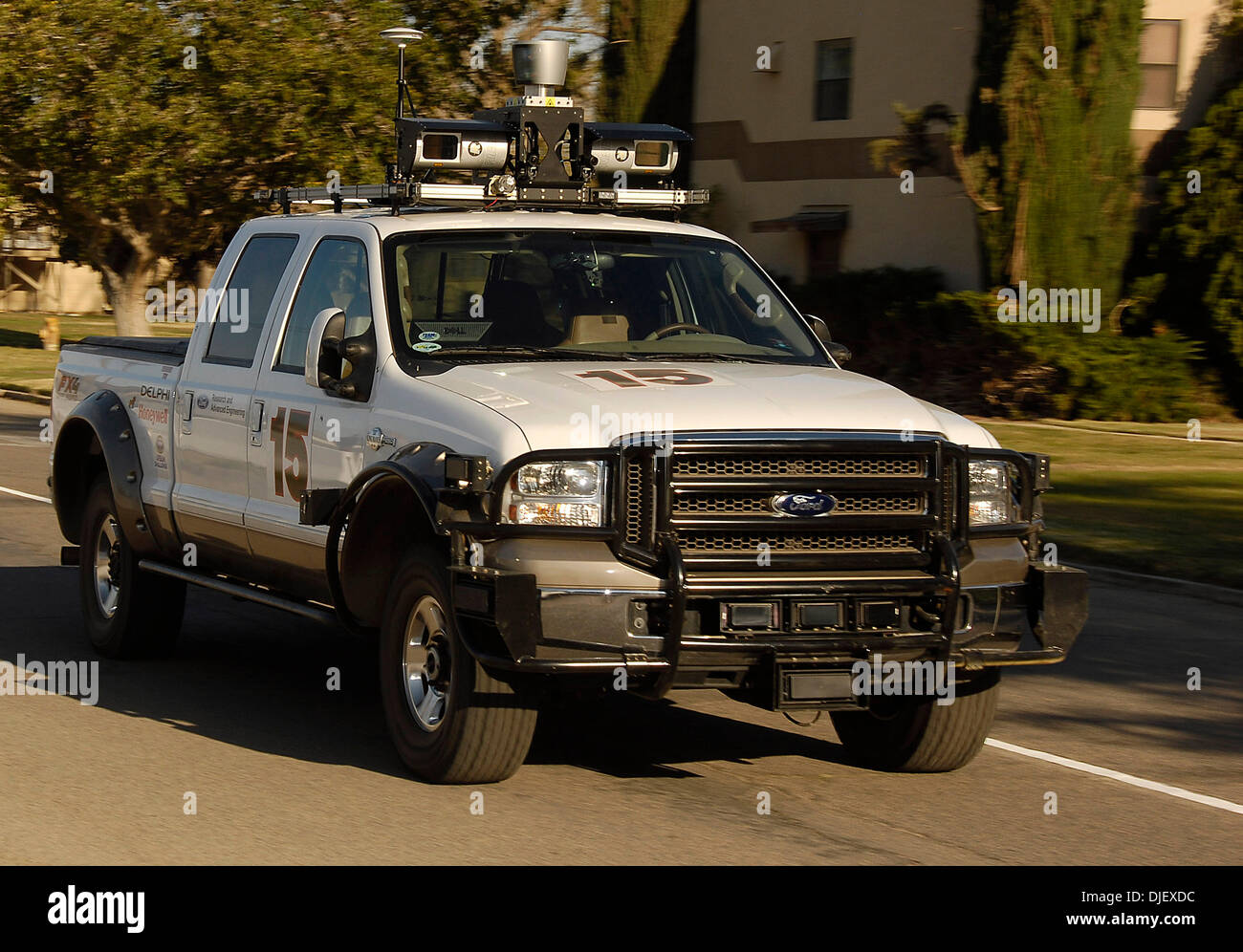 November 03, 2007; Victorville, CA, USA; 'XAV-250,' an autonomous ...