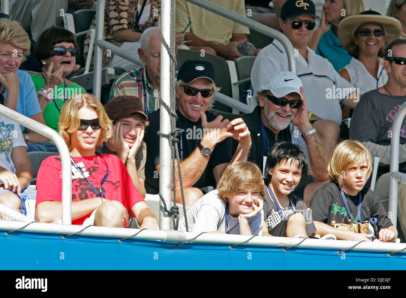 Chris evert greg norman hi-res stock photography and images - Alamy
