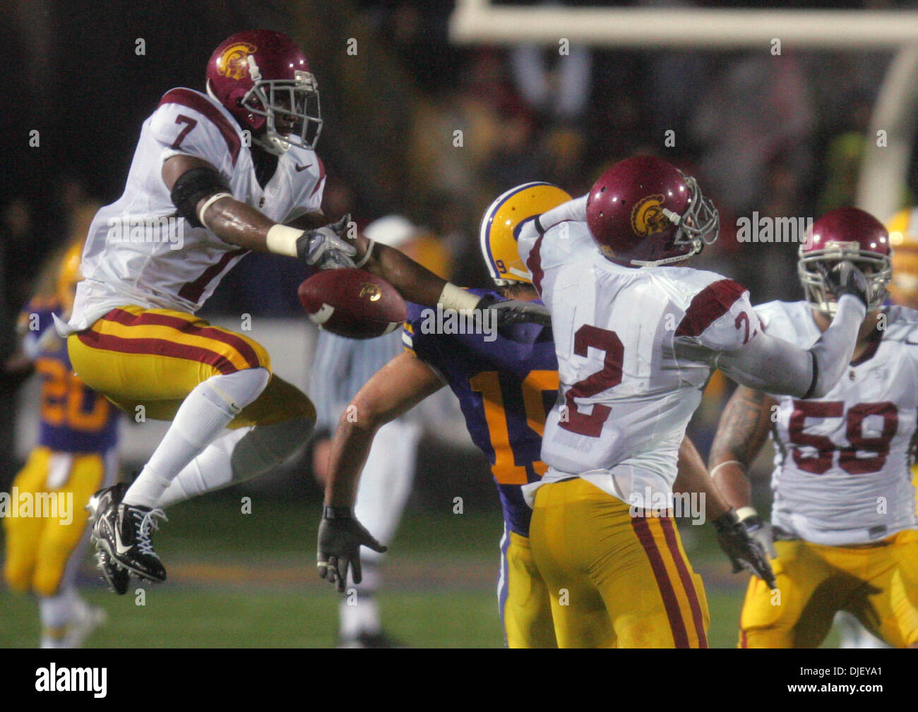 November 10th, 2007 - Berkeley, California, USA - USC Trojans Cary ...
