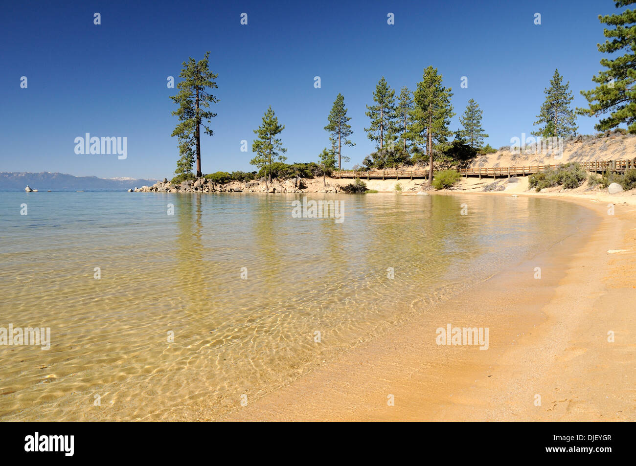 Sand Harbor State Beach Park at Lake Tahoe Stock Photo - Alamy