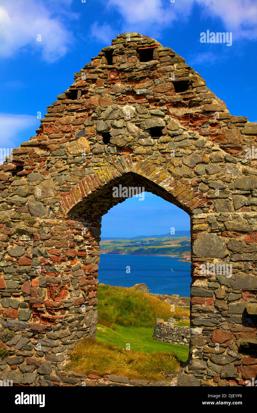 Original Peel Cathedral, Peel Castle, St. Patrick's Isle, Isle of Man ...