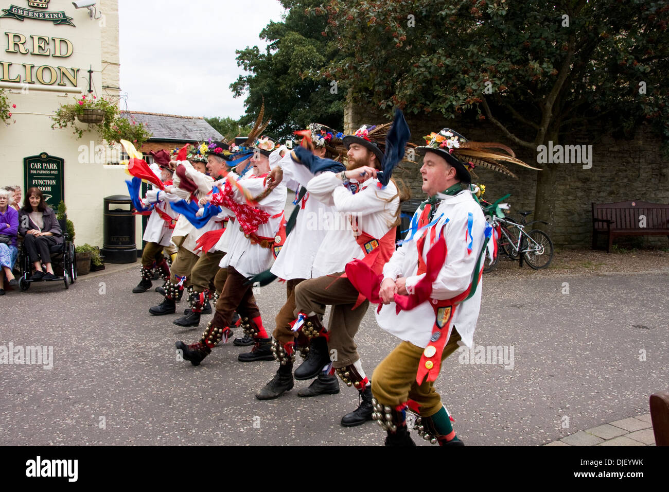 Traditional Morris men, Oxfordshire, England Stock Photo - Alamy