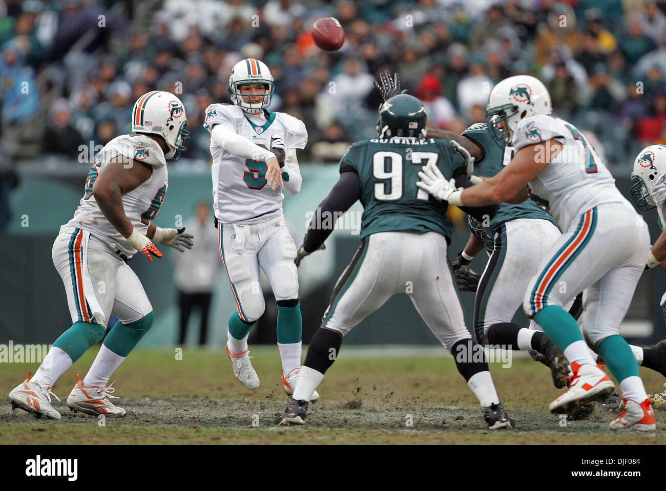 Nov 18, 2007 - Philadelphia, Pennsylvania, USA - Dolphins quarterback ...