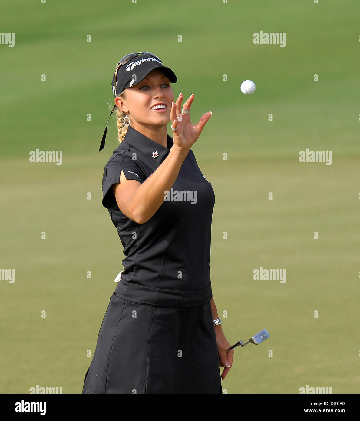 Nov 18, 2007 - West Palm Beach, Florida, USA - NATALIE GULBIS catches a ...