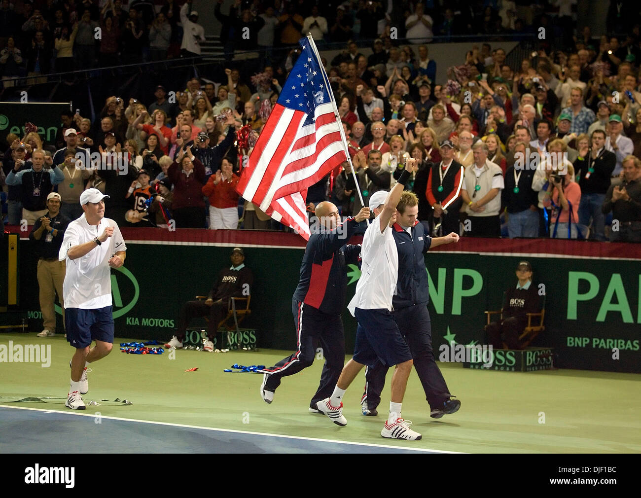 Andy roddick davis cup hi-res stock photography and images - Alamy