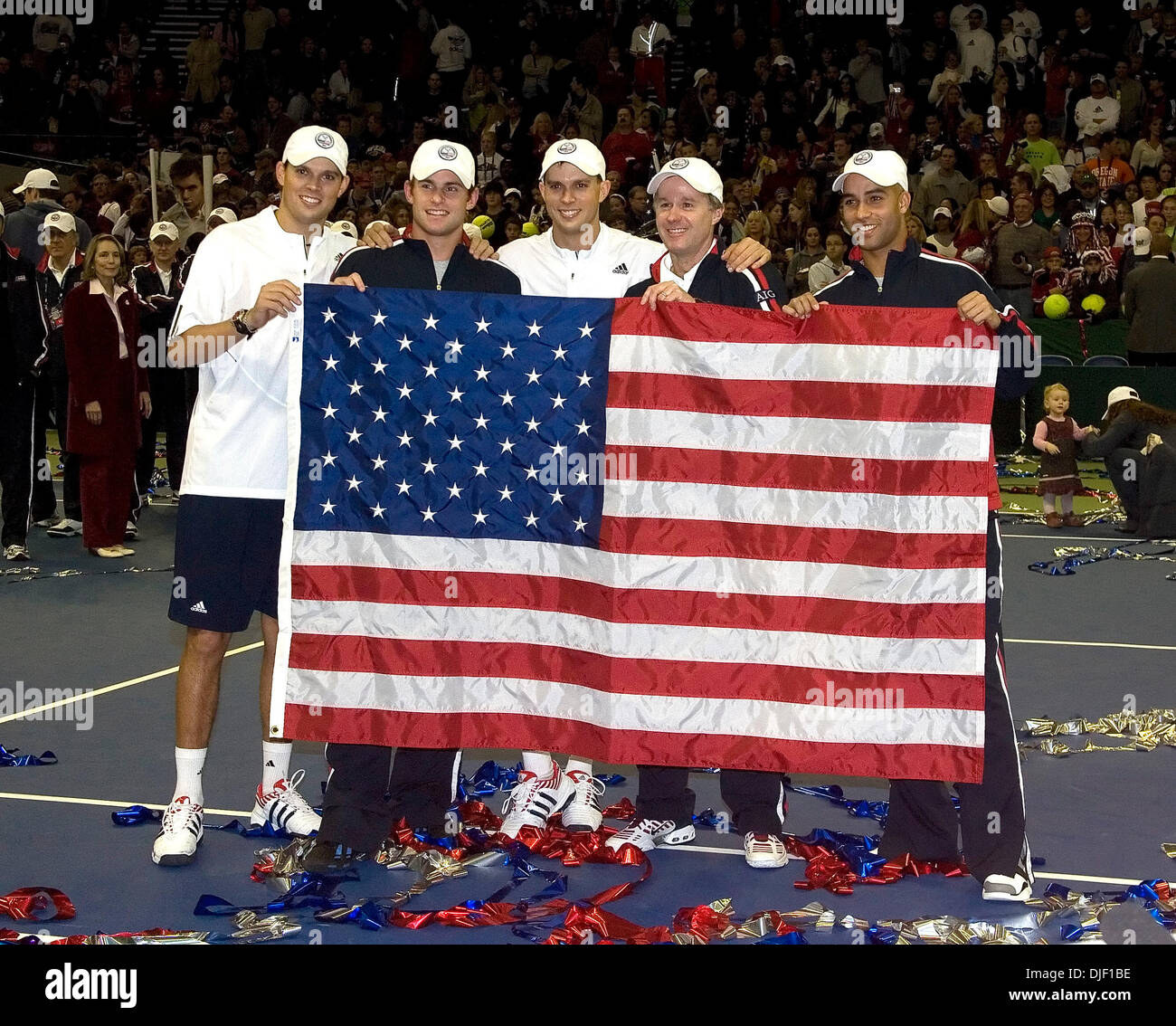 Andy roddick davis cup hi-res stock photography and images - Alamy