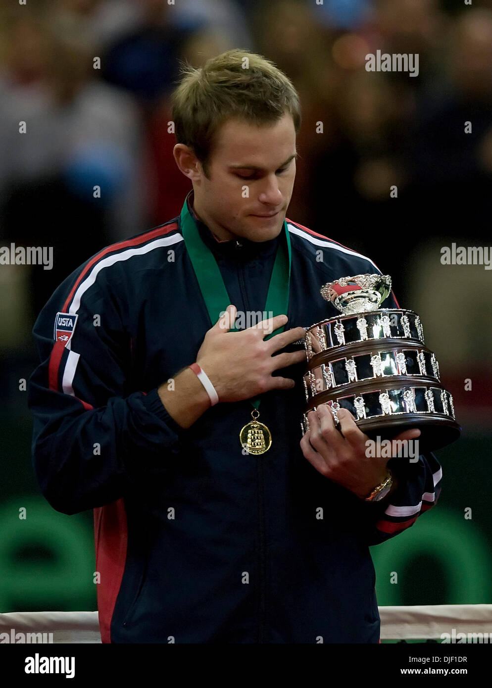 Andy roddick davis cup hi-res stock photography and images - Alamy