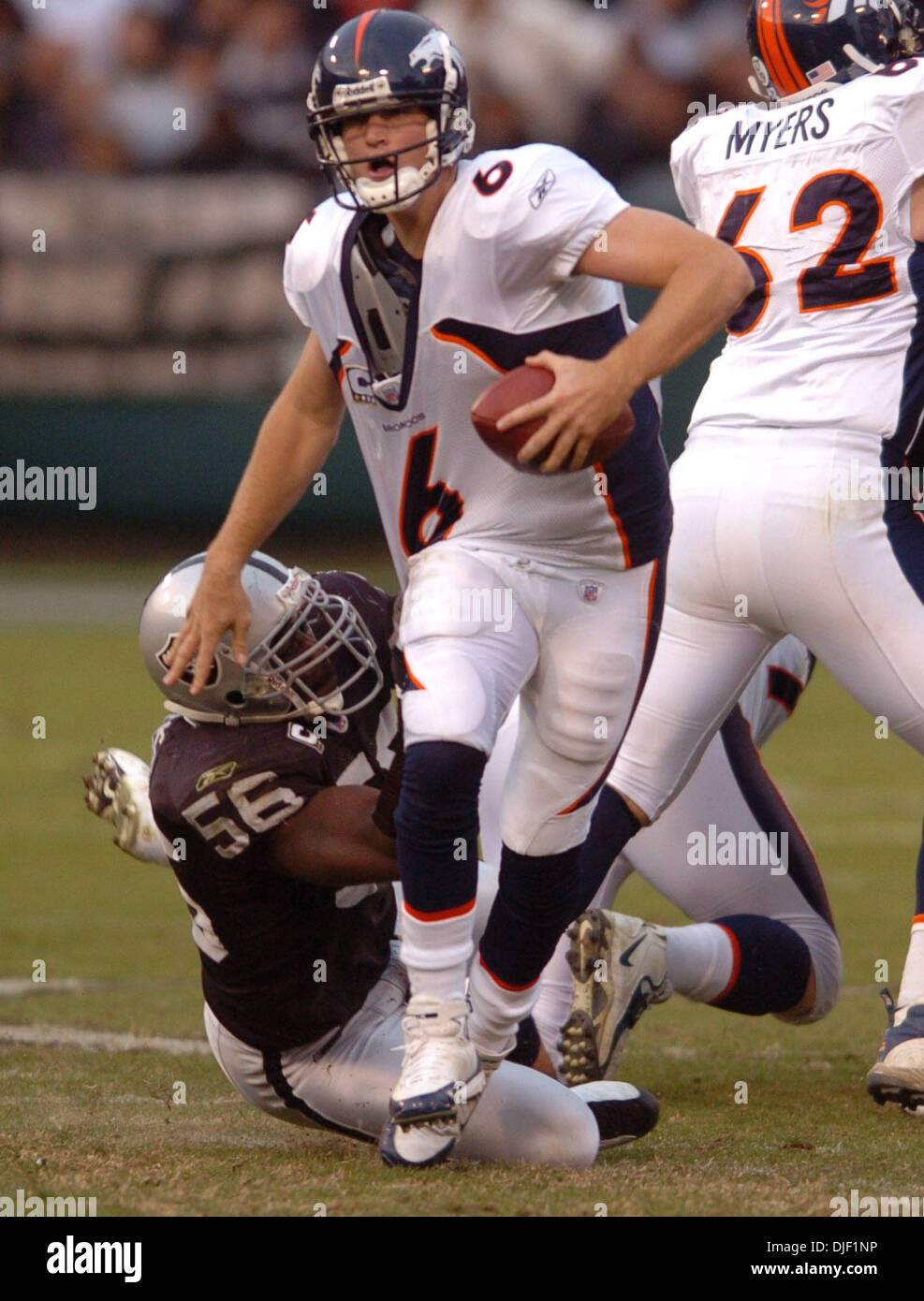 December 2nd, 2007 - San Francisco, California, USA - Denver Broncos ...