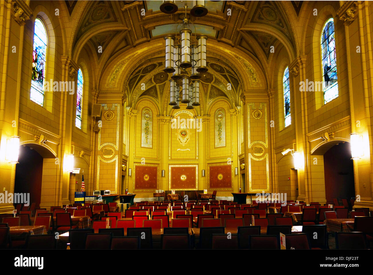 the Culinary Institute of America building in Hyde Park NY Stock Photo ...
