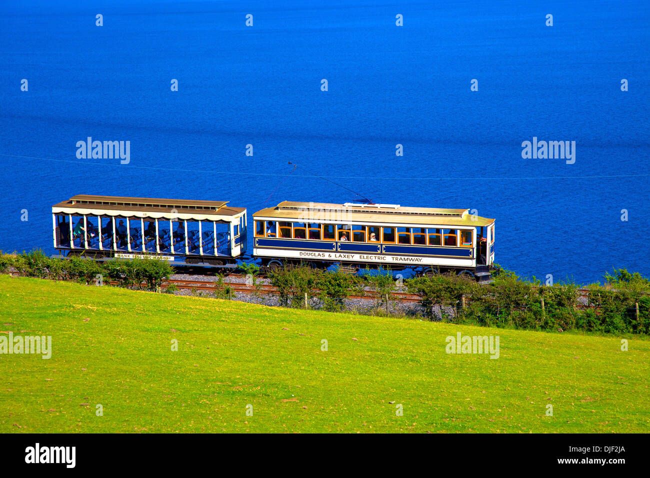 Manx electric railway hi-res stock photography and images - Alamy