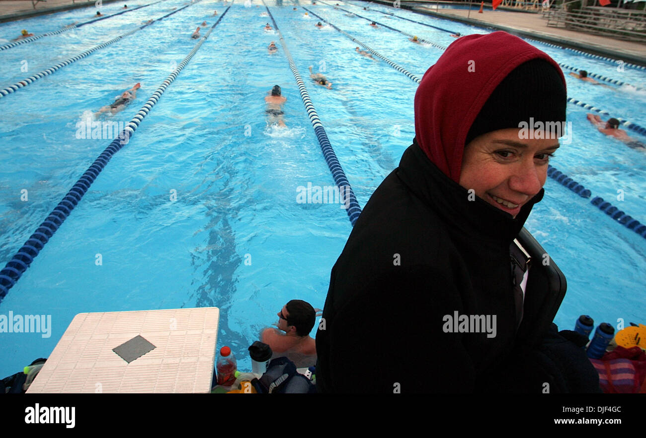 Swim meet warm up hi-res stock photography and images - Alamy