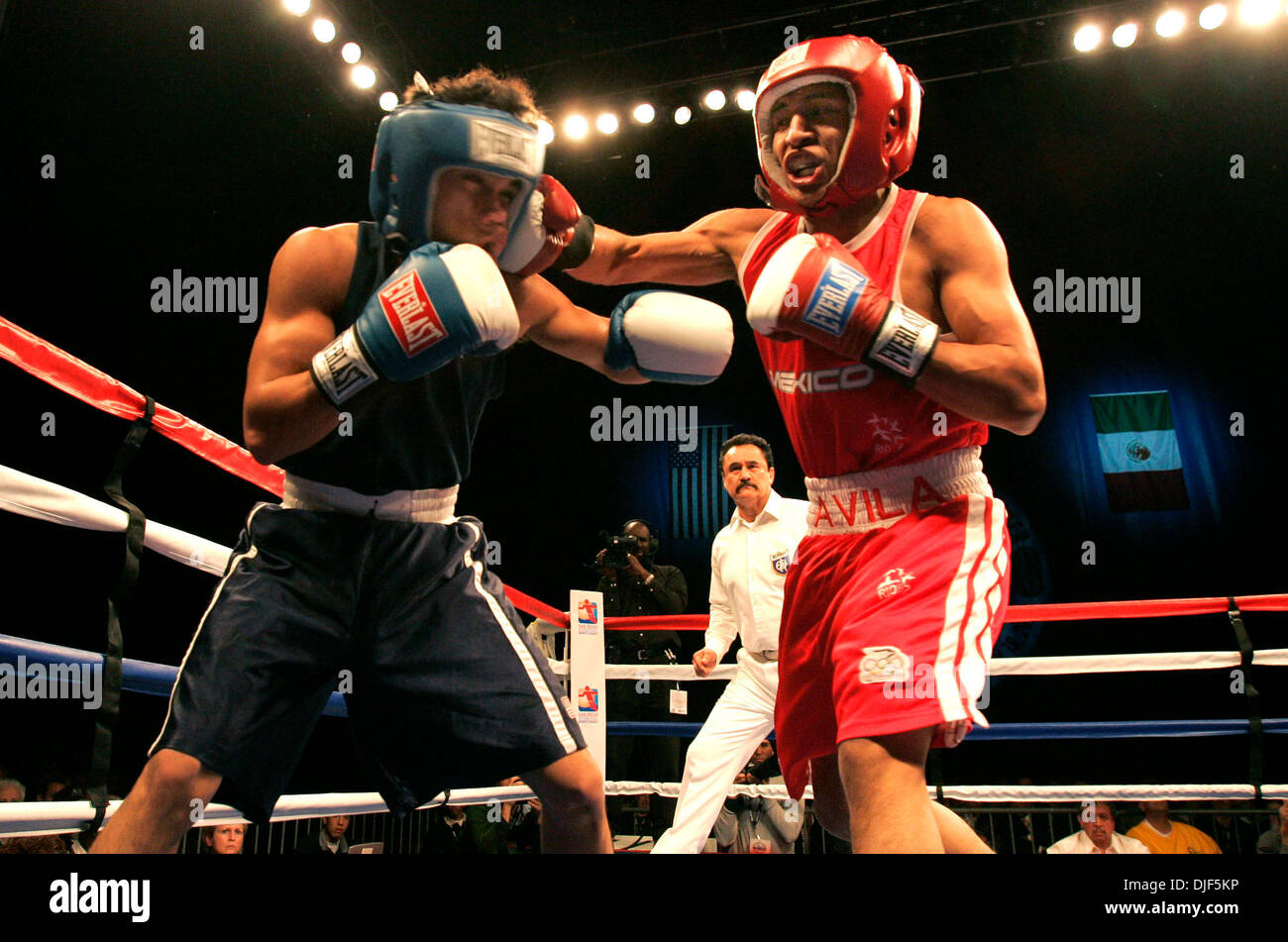 Jan 18, 2008 - San Diego, California, USA - Boxing at Sports Arena- In ...