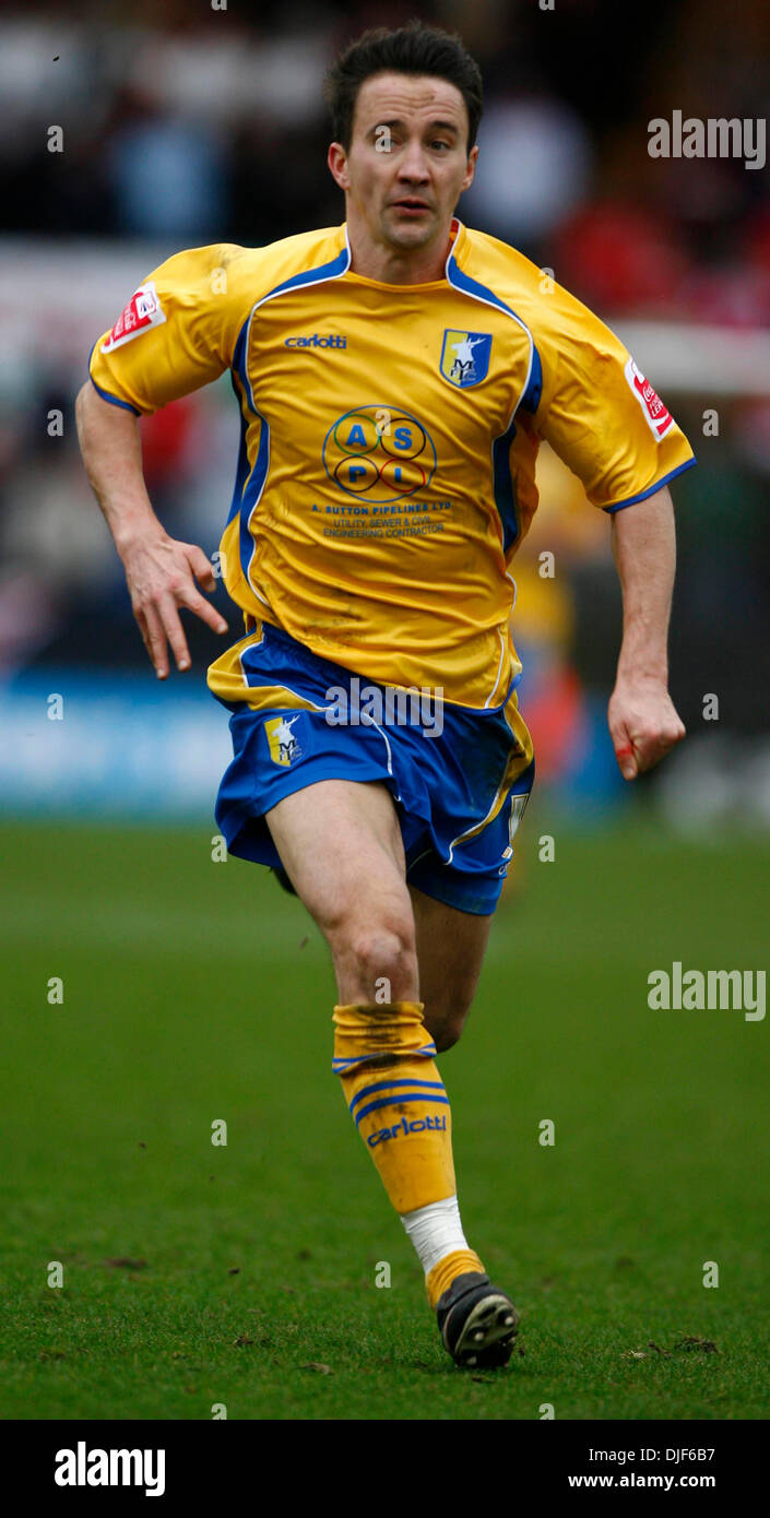 Michael Boulding of Mansfield (Credit Image: © PHOTOGRAPHER/Cal Sport ...