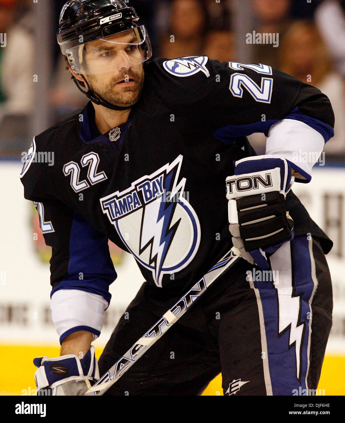 Jan 24, 2008 - Tampa, Florida, USA - Tampa Bay Lightning (22) DAN BOYLE ...