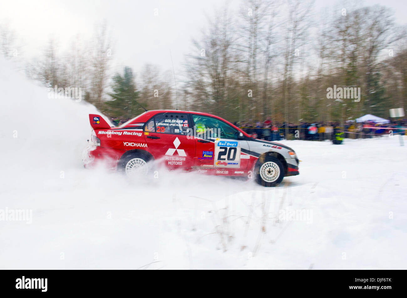 Jan 26, 2008 - Atlanta, Michigan, USA - #20 Mitsubishi of drivers ...