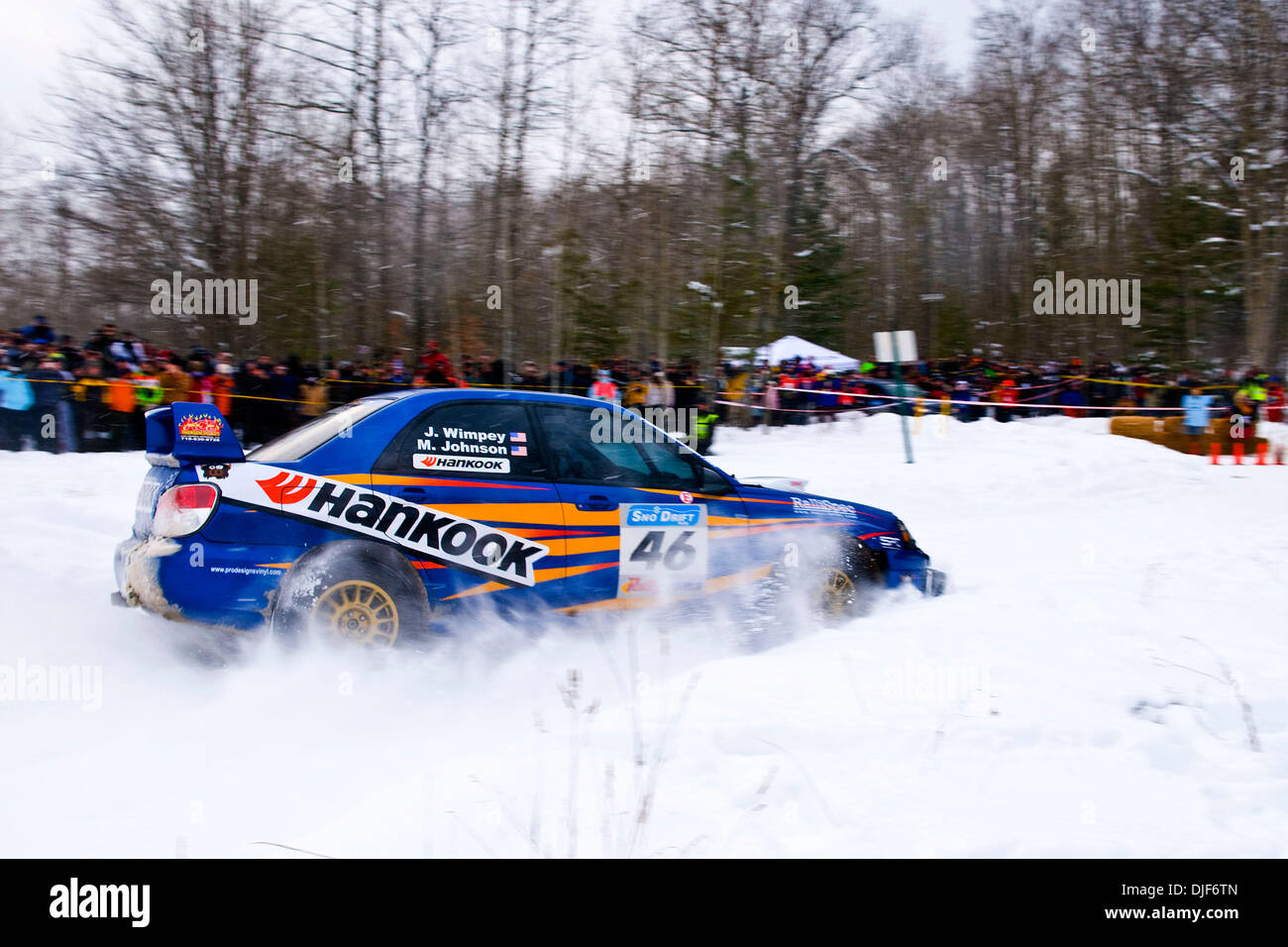 Jan 26, 2008 - Atlanta, Michigan, USA - #45 Subaru of drivers Matthew ...