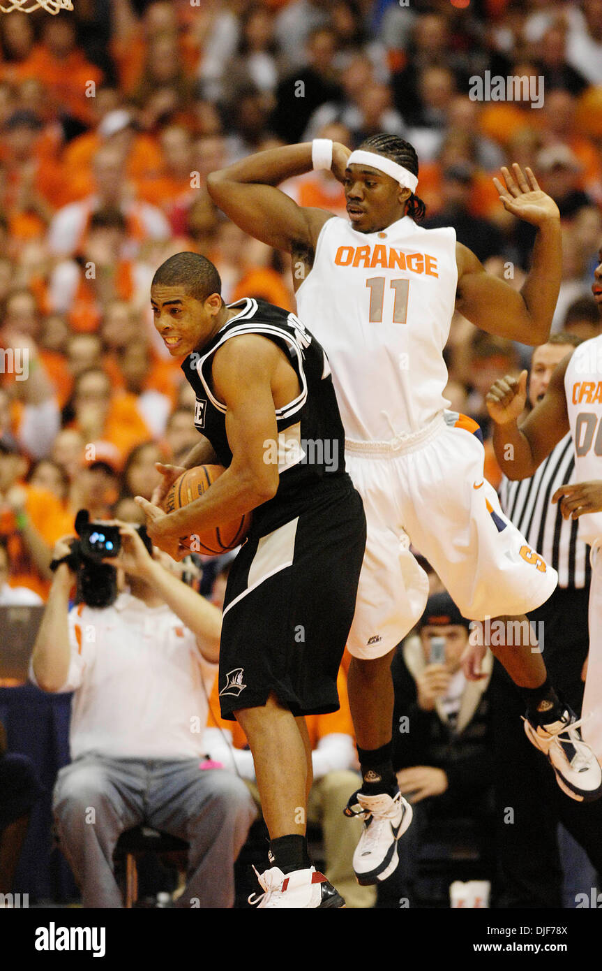January 27, 2008: Syracuse University defeated Providence College 71-64 ...