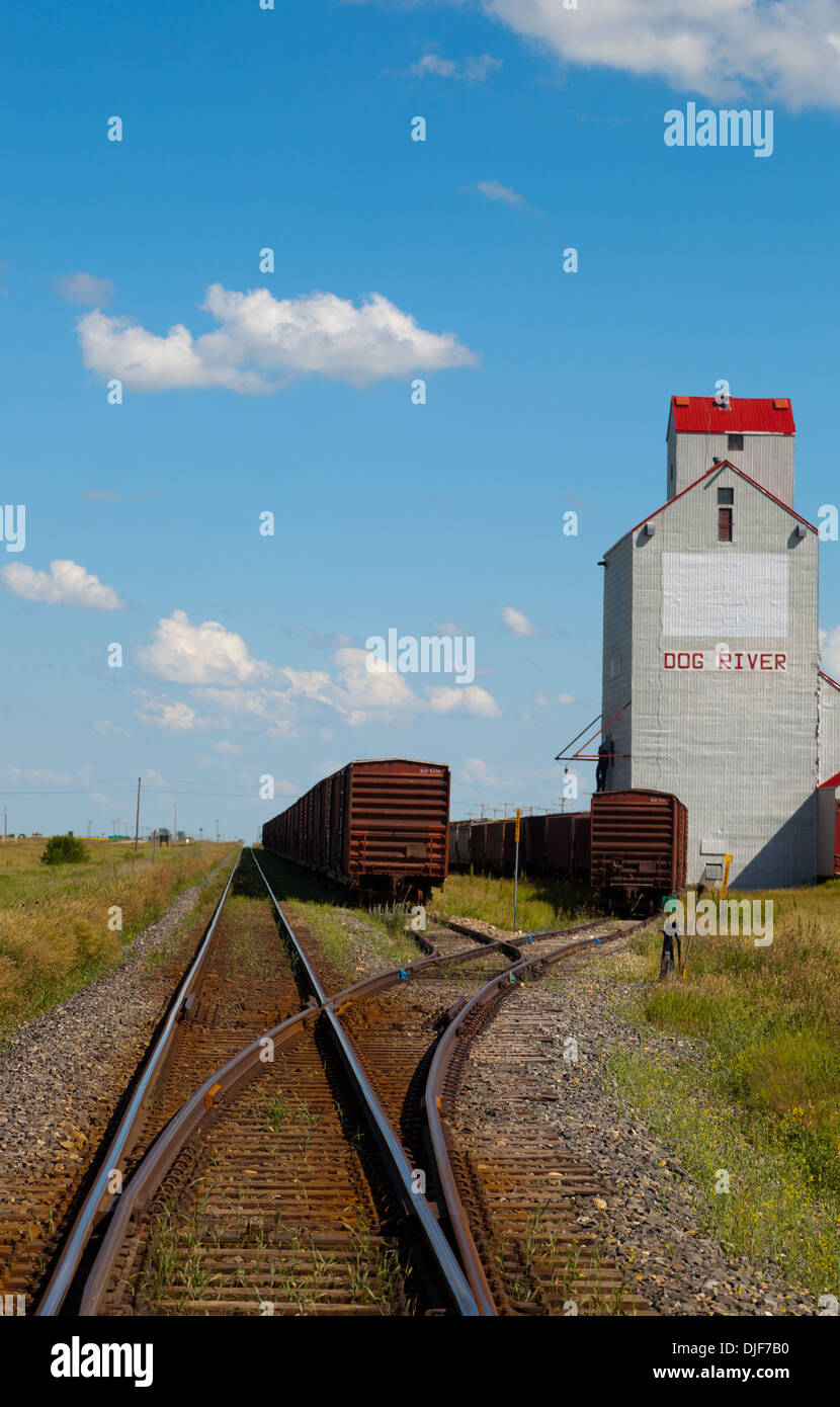 The real world tv set of Corner Gas Stock Photo - Alamy
