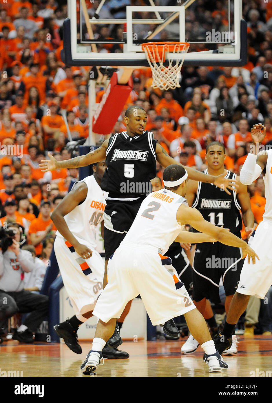 January 27, 2008: Syracuse University defeated Providence College 71-64 ...