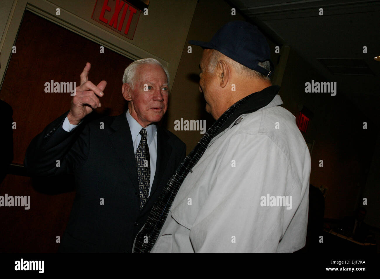 Jan 28, 2008 - Manhattan, New York, USA - Whitey Ford and Joe Torre's ...