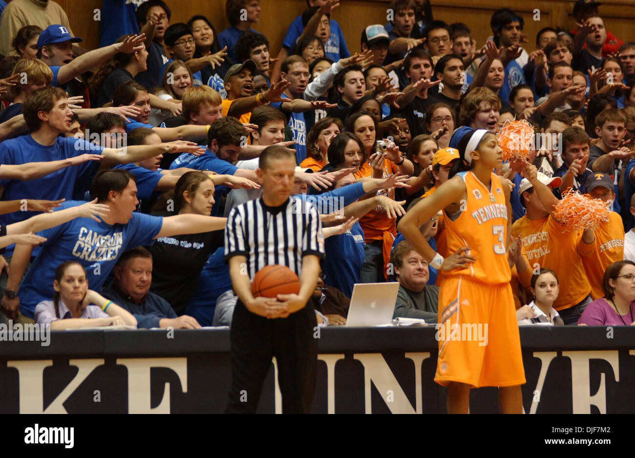 Jan 28, 2008 - Durham, North Carolina, USA - Tennessee Lady Vols ...