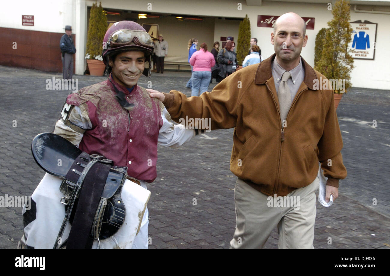Feb 02, 2008 - South Ozone Park, Queens, NY, USA - Winning jockey ALAN ...
