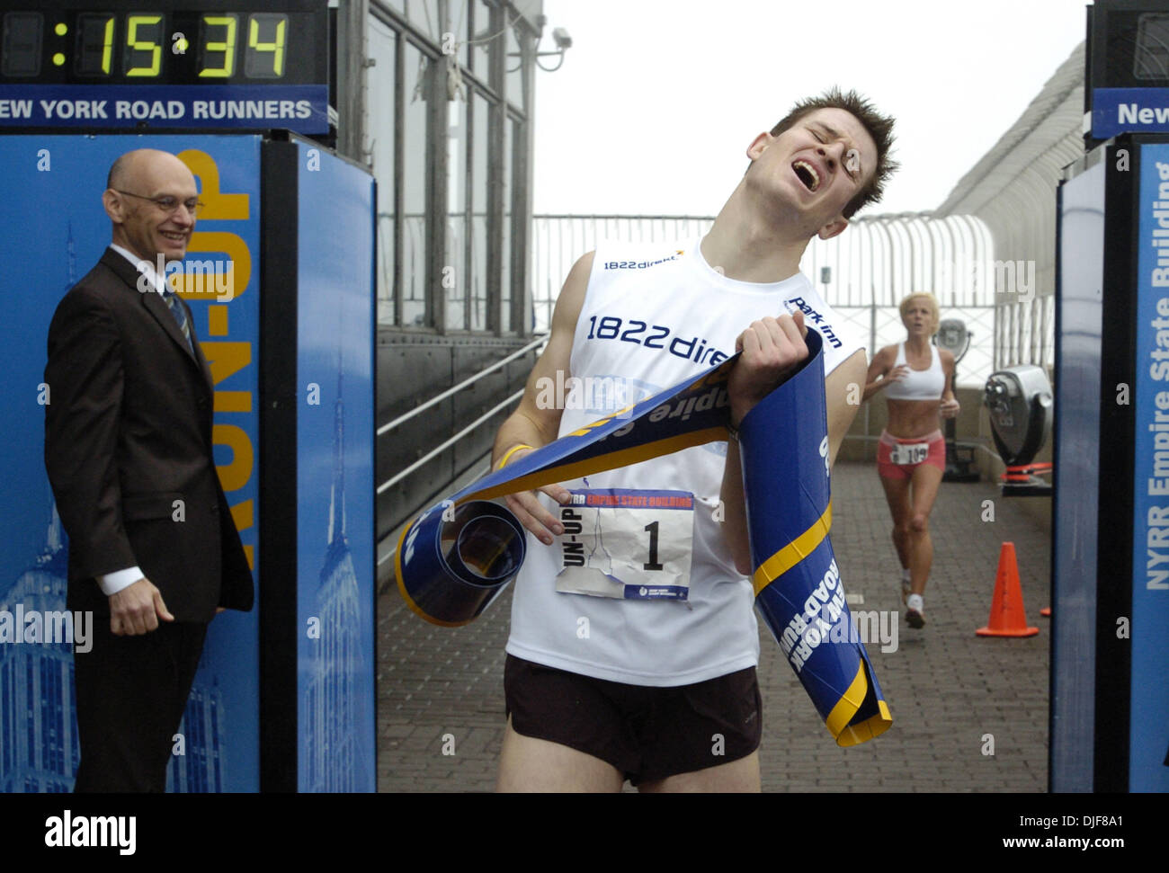 Feb 05, 2008 - Manhattan, NY, USA - Men's division winner THOMAS DOLD ...