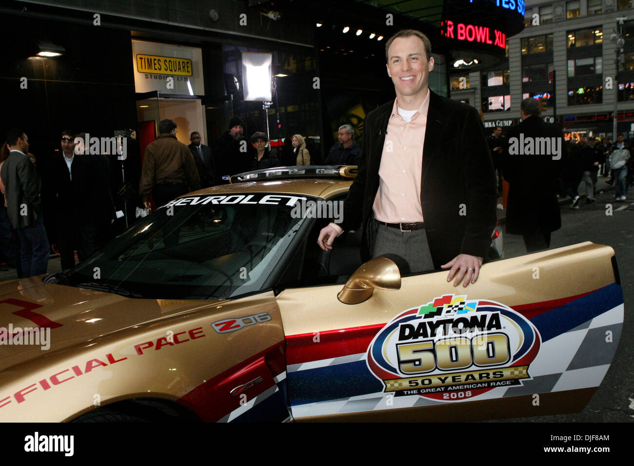 Feb 05, 2008 - Manhattan, New York, USA - Defending Daytona 500 ...