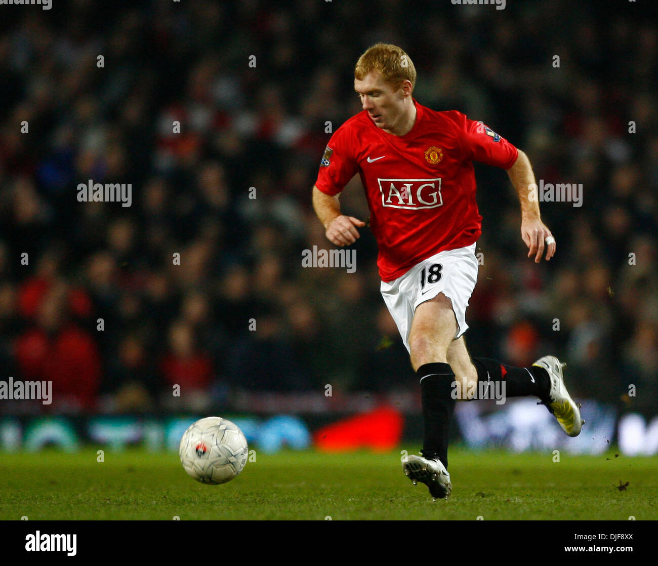 Manchester United's Paul Scholes (Credit Image: © PHOTOGRAPHER/Cal ...