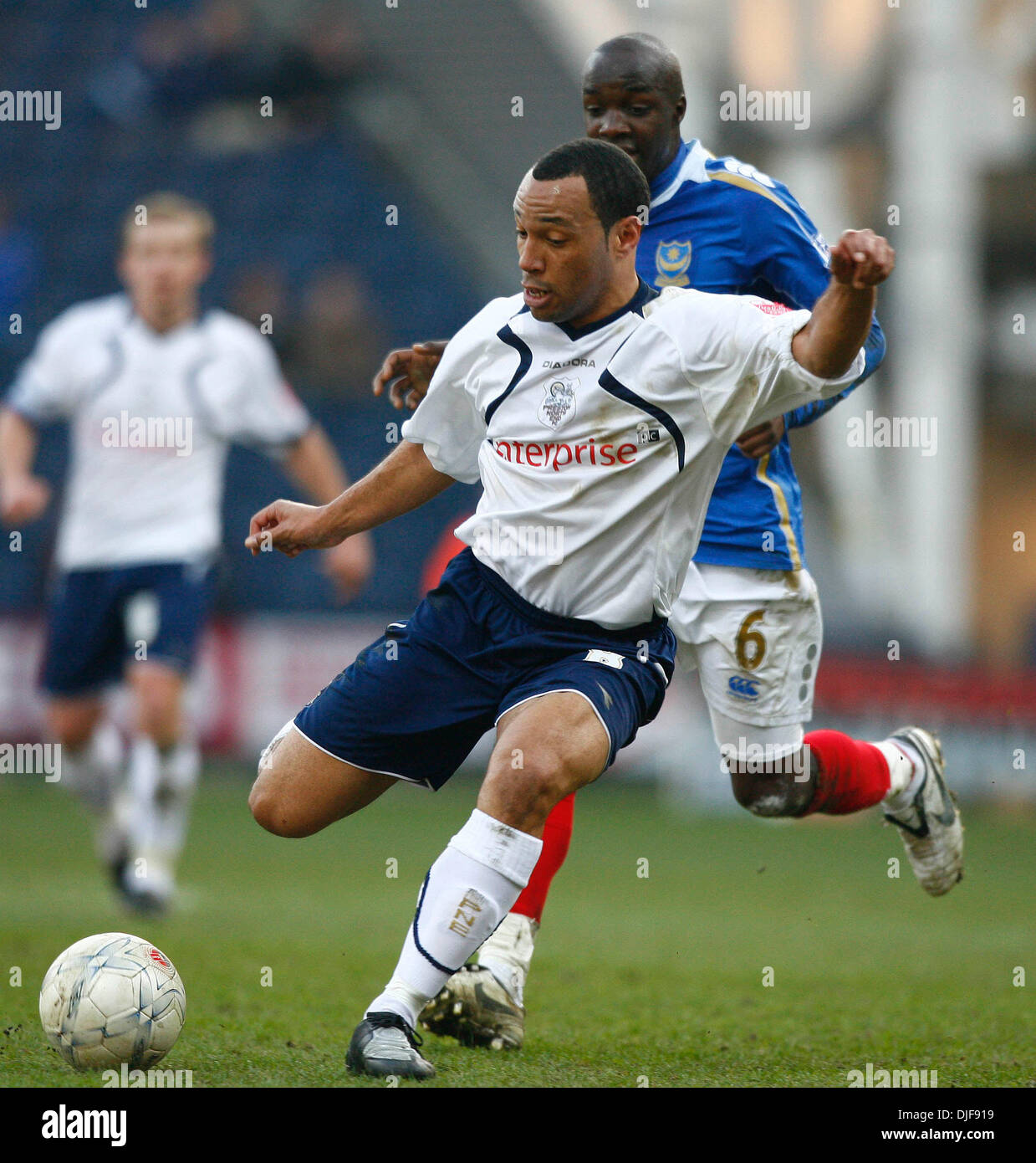 Karl Hawley of Preston North End (Credit Image: © PHOTOGRAPHER/Cal ...