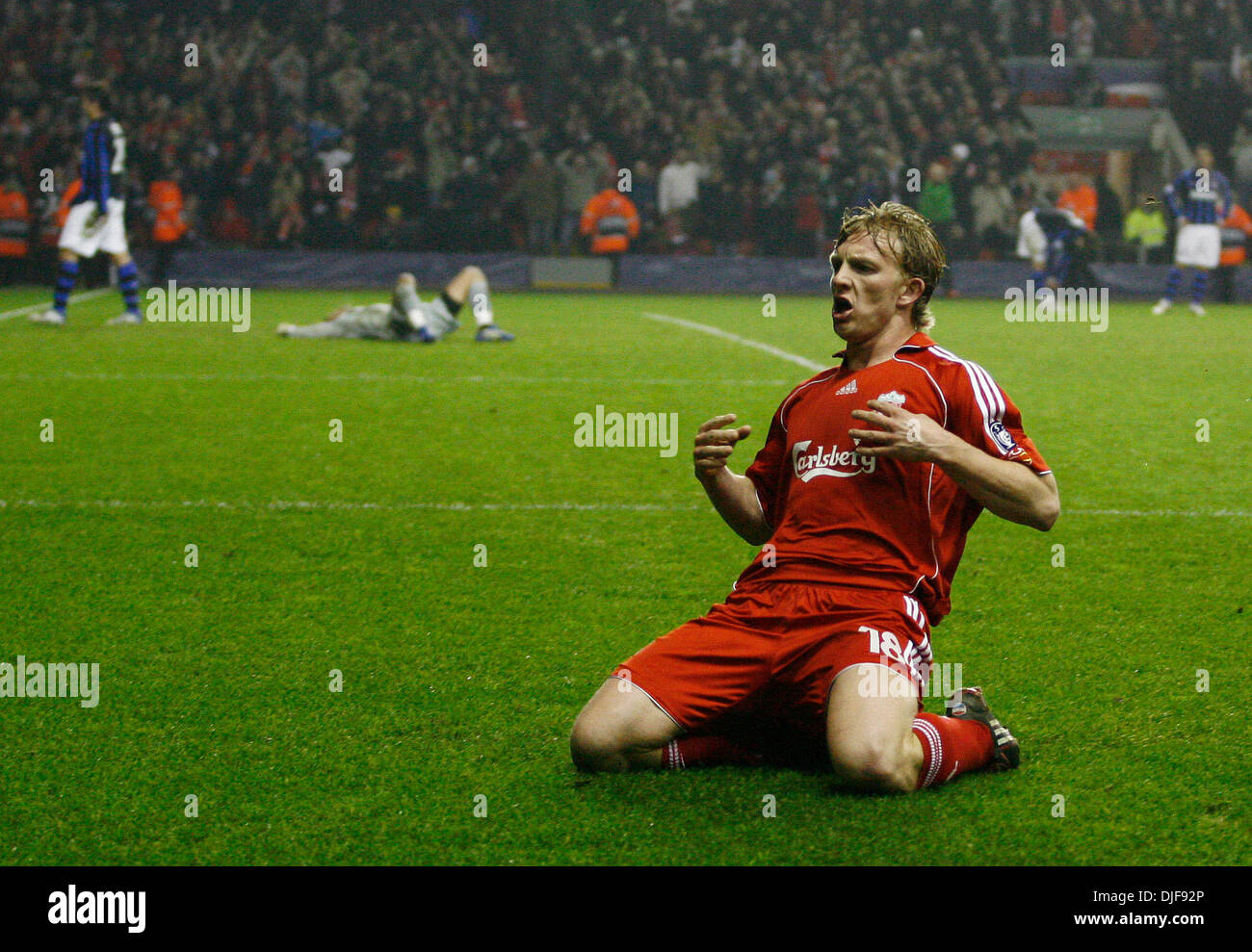 Slides on his knees hi-res stock photography and images - Alamy