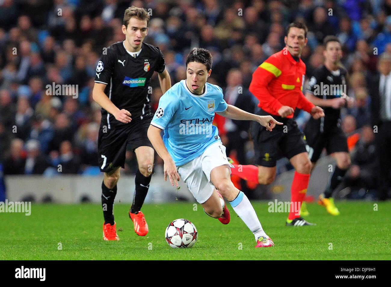 Samir nasri of manchester city hi-res stock photography and images - Alamy