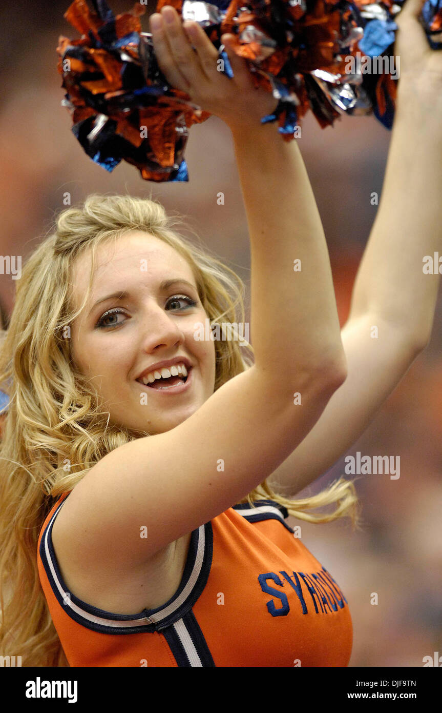 February 16, 2008: The Syracuse University Mens Basketball team ...