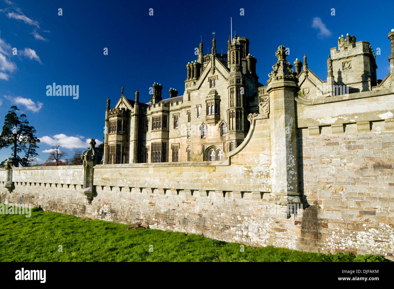 margam manor victorian manor house port talbot south wales Stock Photo ...