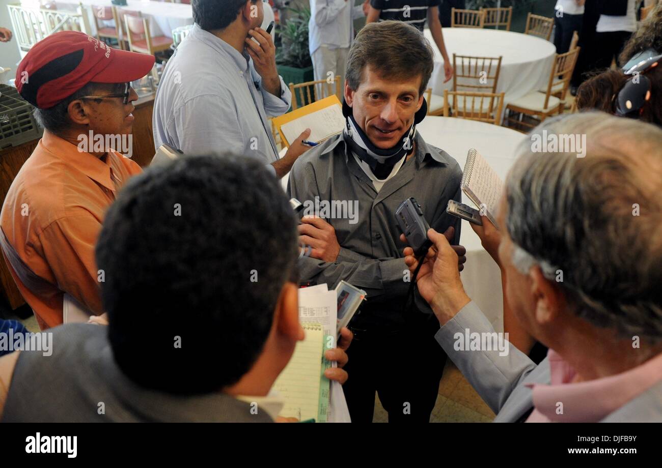 Jun 02, 2010 - Elmont, New York, USA - Jockey RICHARD MIGLIORE ...