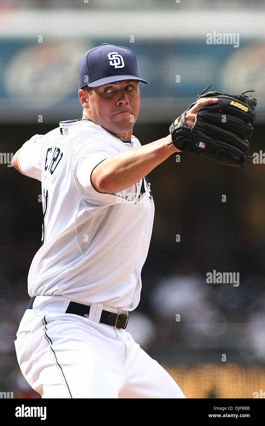 San Diego Padres starting pitcher Clayton Richards took the mound ...