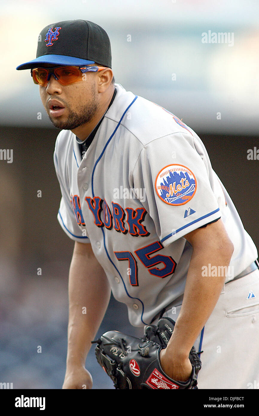 New York Mets pitcher Francisco Rodriguez took the mound against the ...