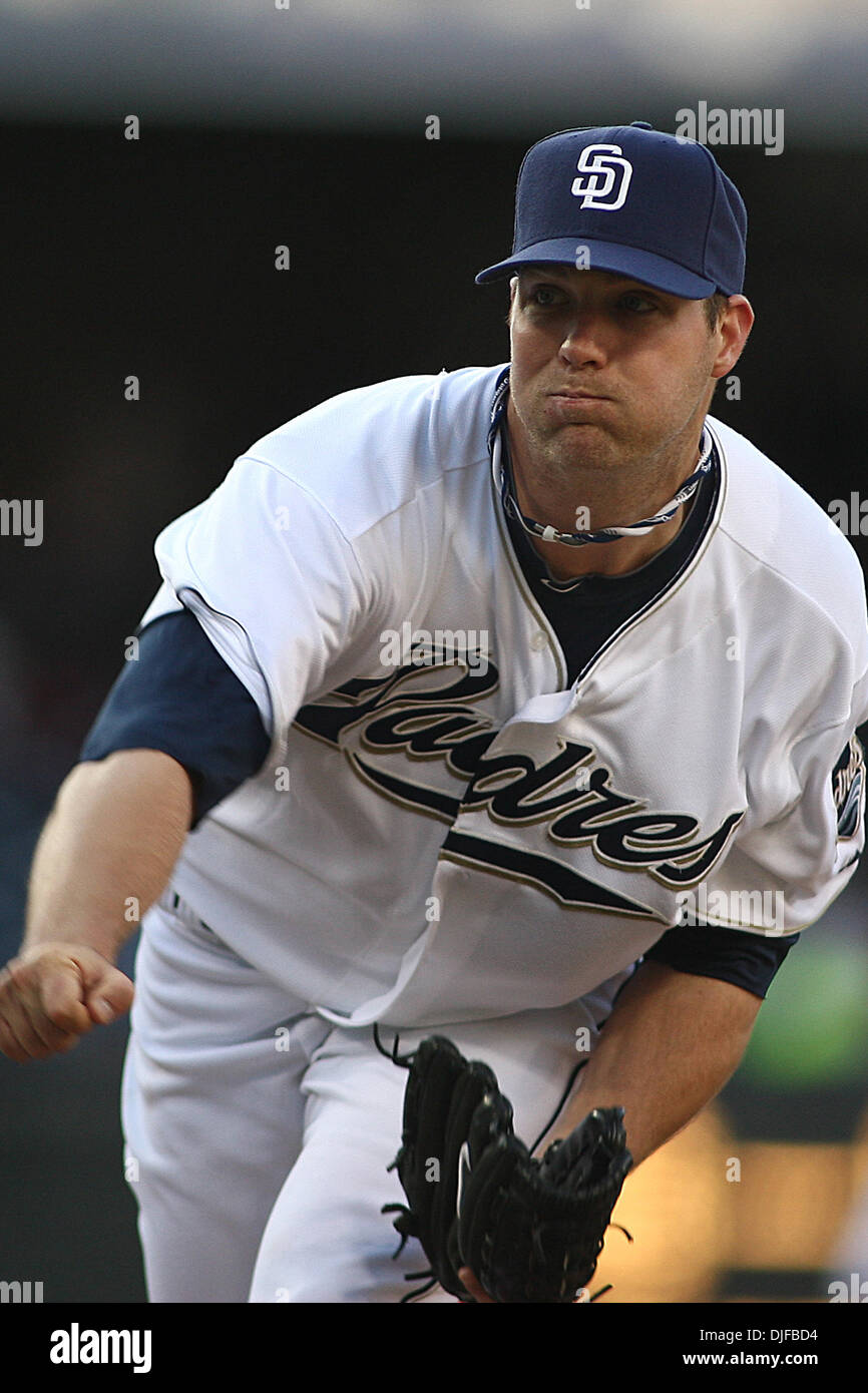 San Diego Padres starting pitcher Clayton Richards took the mound ...