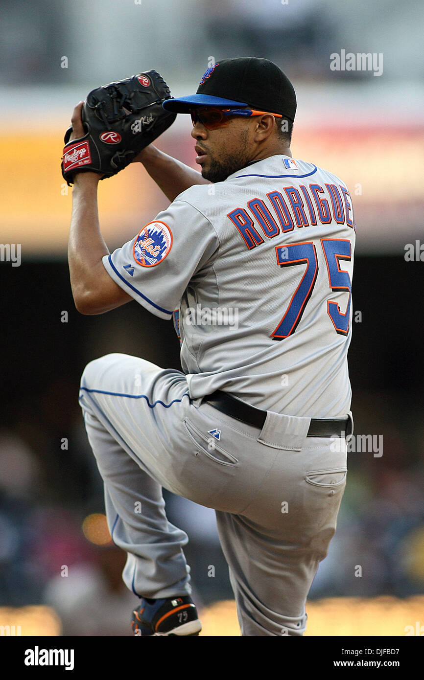 New York Mets pitcher Francisco Rodriguez took the mound against the ...