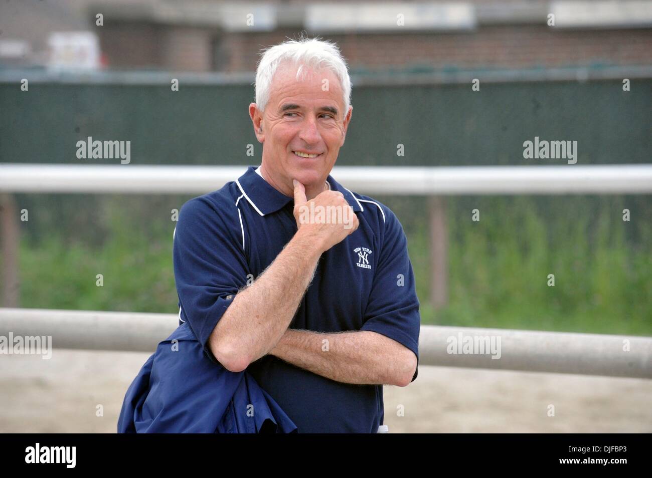 Jun 03, 2010 - Elmont, New York, USA - Trainer NICK ZITO stands on the ...