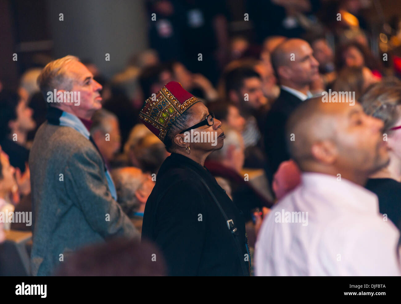Paris, France, French Socialist Party Meeting, Against Extreme Right ...