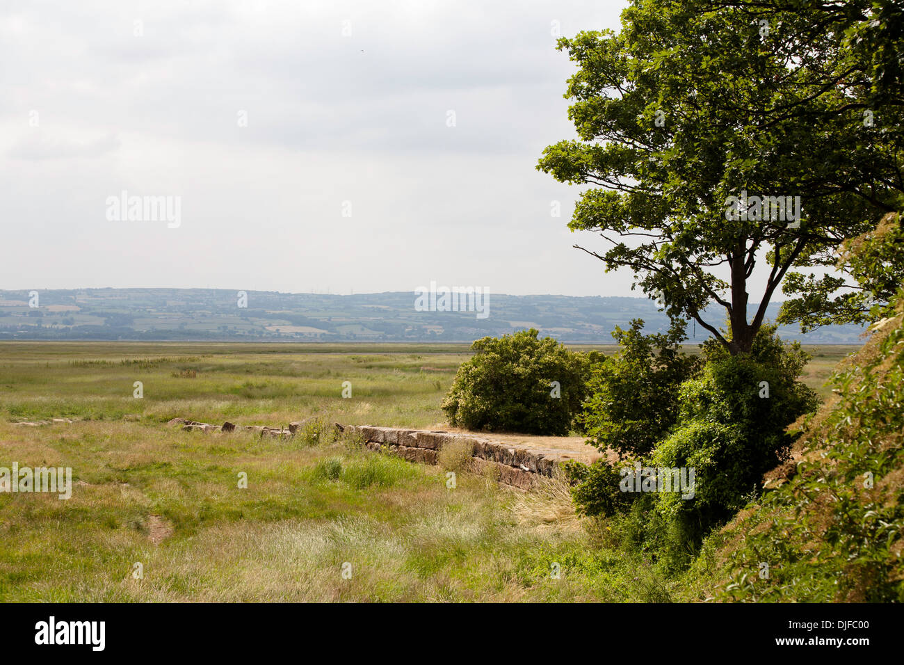 The site and remains of Denhall Quay at Little Neston between Ness and ...